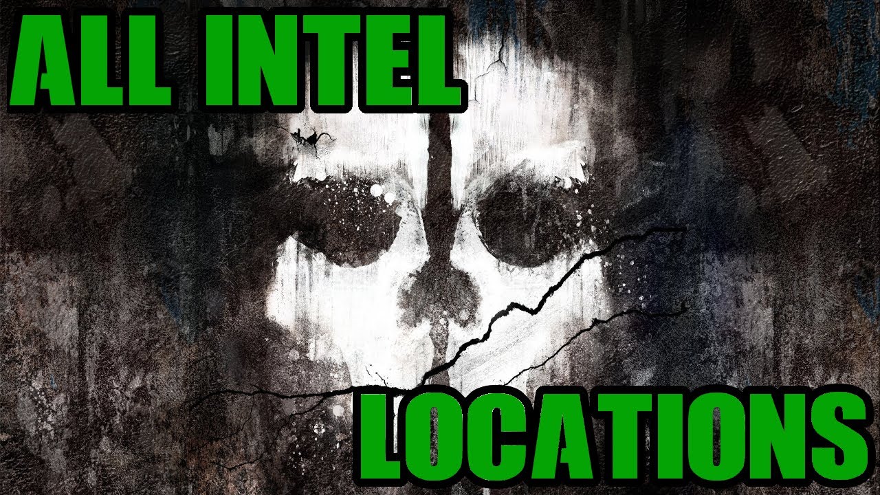 Call of Duty Ghosts: All Intel Locations w/Commentary - YouTube
