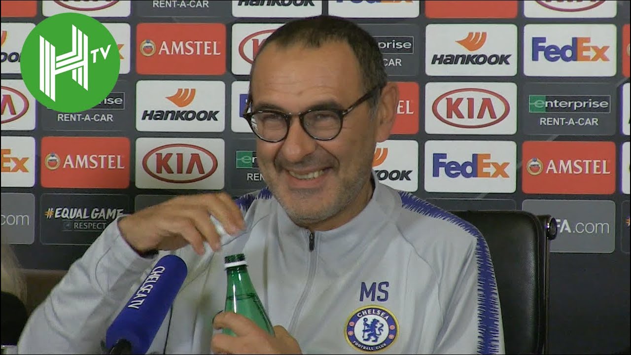 Maurizio Sarri: I joined Chelsea to win trophies! - Chelsea v Vidi ...
