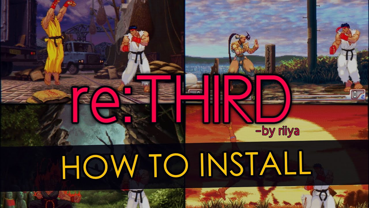 SFIII 3rd Strike: re:THIRD (PalMod stage pack) [how to install] - YouTube