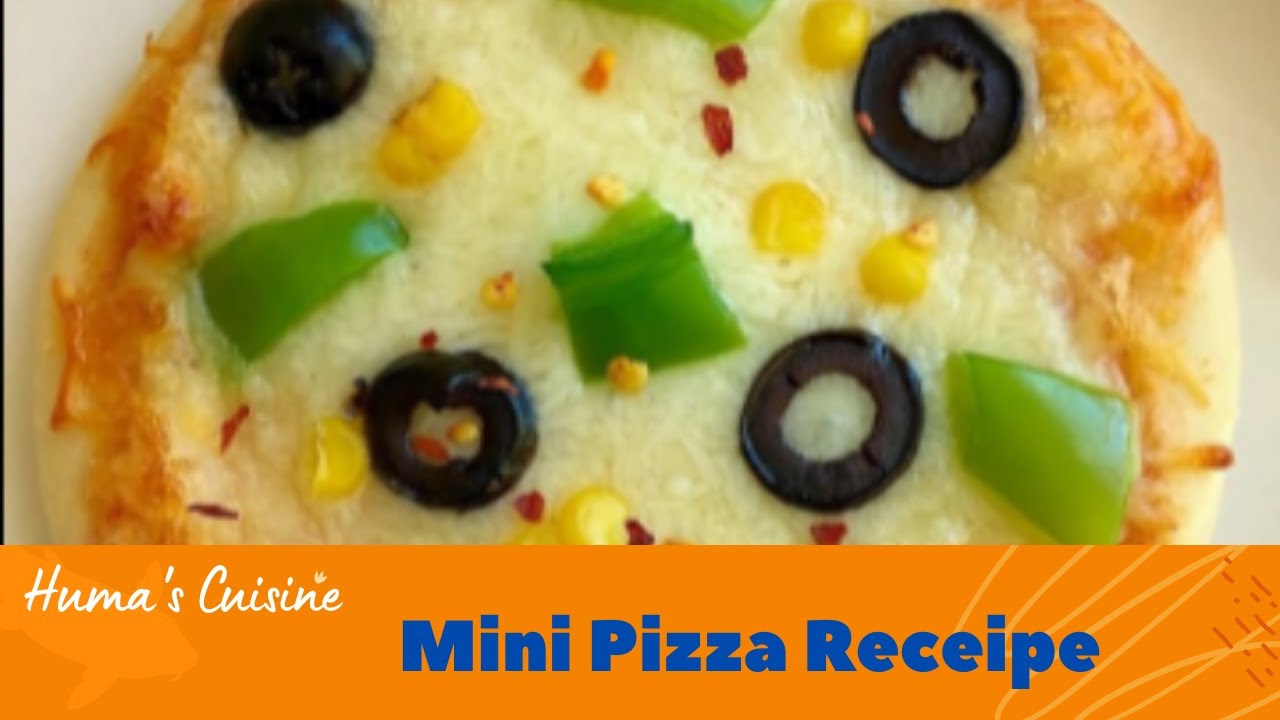 MINI PIZZA Quick Receipe | Bakery Style Mini Pizza | Chicken Pizza ...