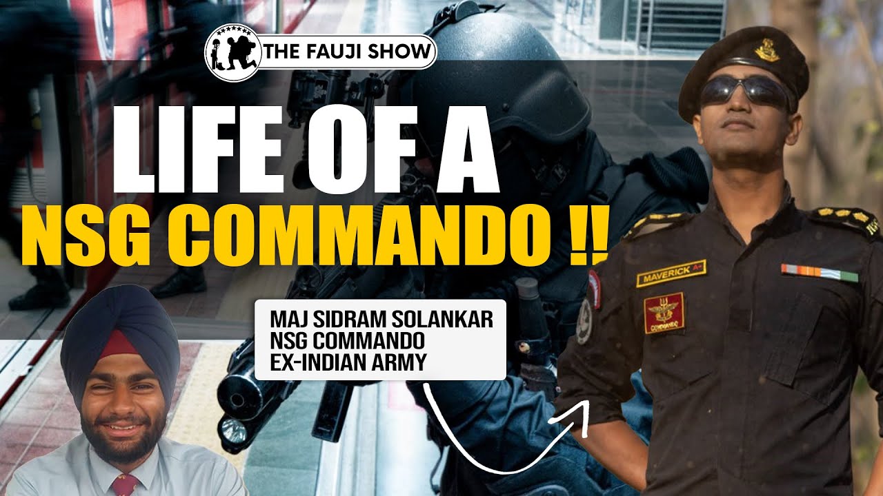 Journey of a Black Cat Commando !! McDonalds Staff to NSG COMMANDO ...