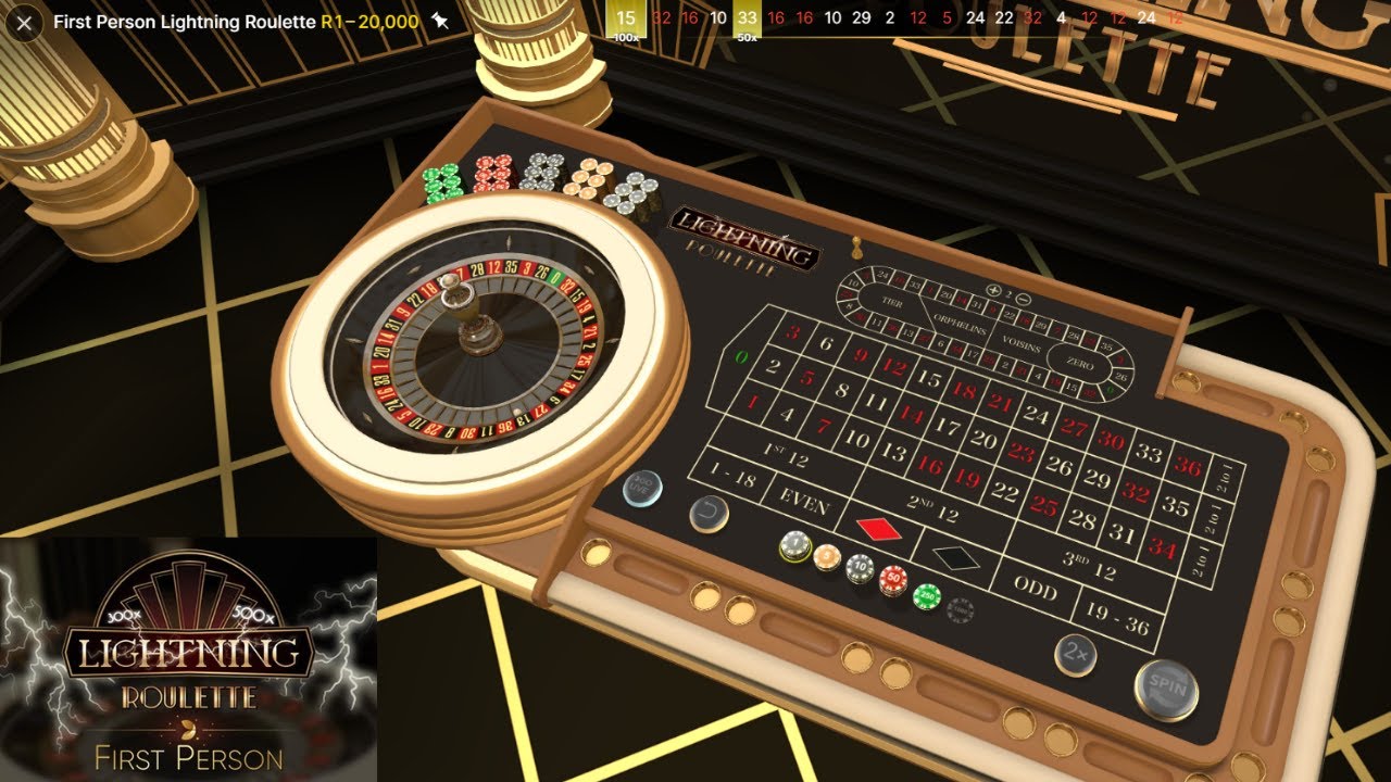 First Person Lightning Roulette Gameplay - YouTube