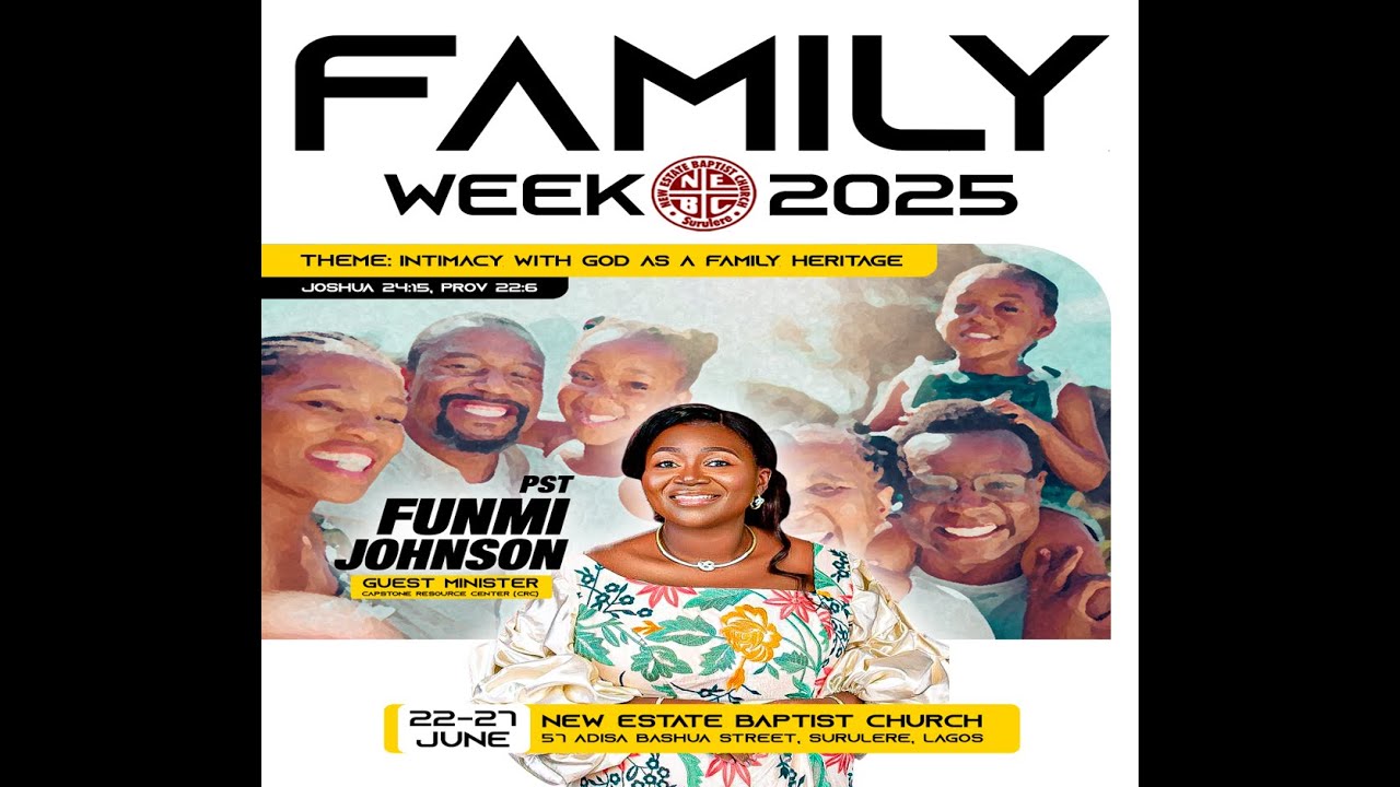 2025 FAMILY WEEK DAY2 || INTIMACY WITH GOD AS A FAMILY HERITAGE || 23RD ...