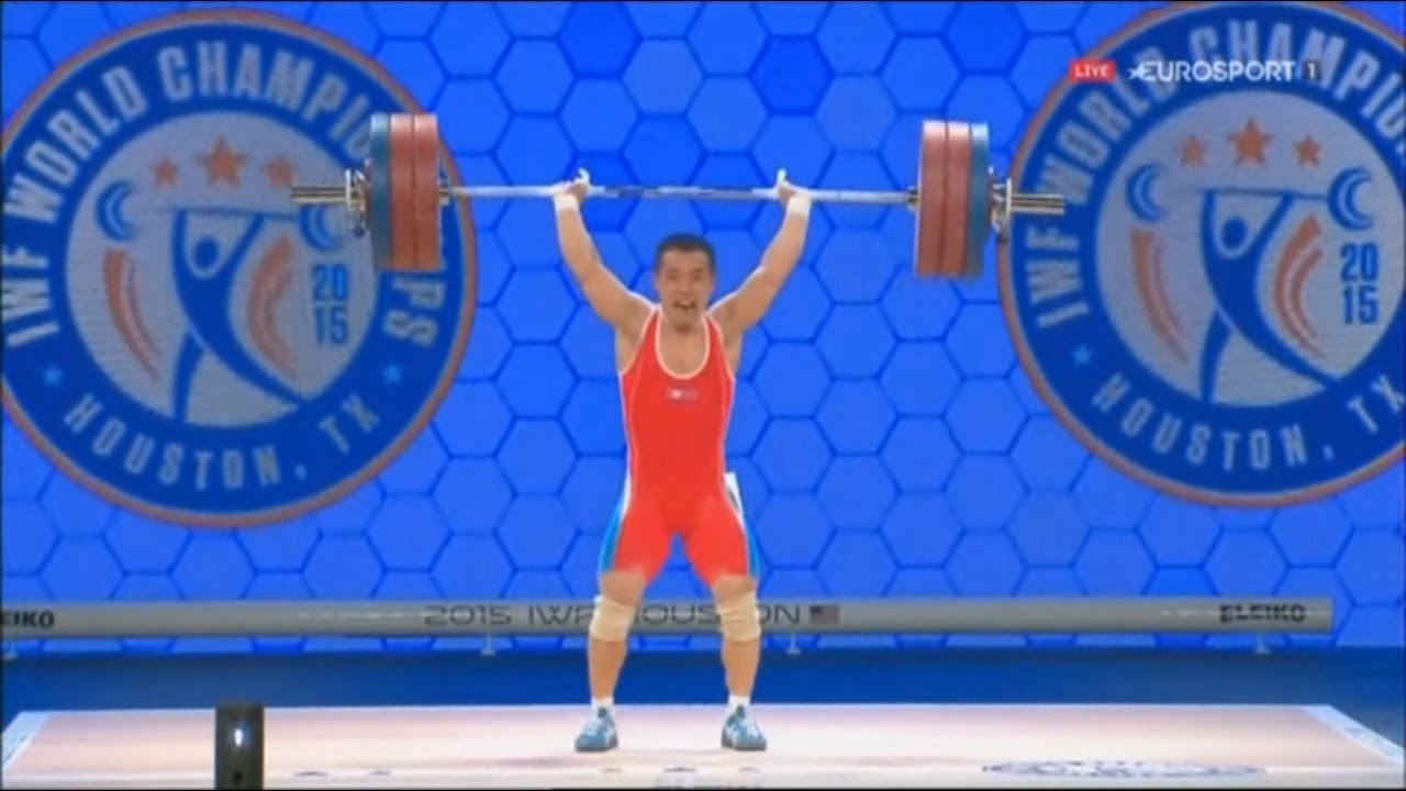 2015 World Weightlifting Championships. men 56kg \ Чемпионат мира ...