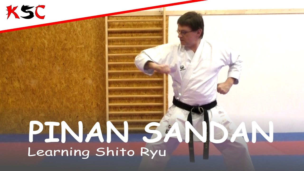 Pinan Sandan Shito Ryu Karate Kata - Tutorial - YouTube