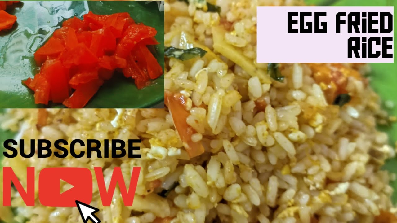 Restaurant style Egg fried rice/ vat voja/ভাত ভজা/assamese recipes ...