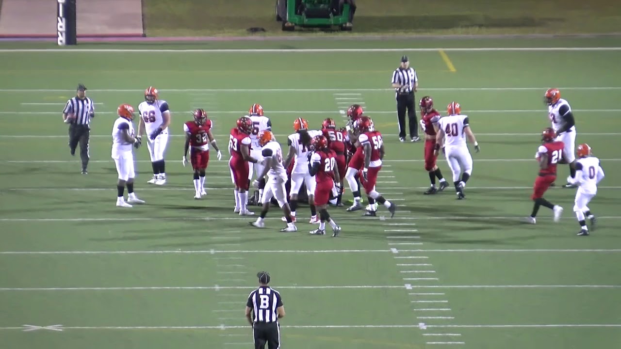 Andre Sims #80 Blocking TE/FB || The Spring League Austin, TX 2019 ...