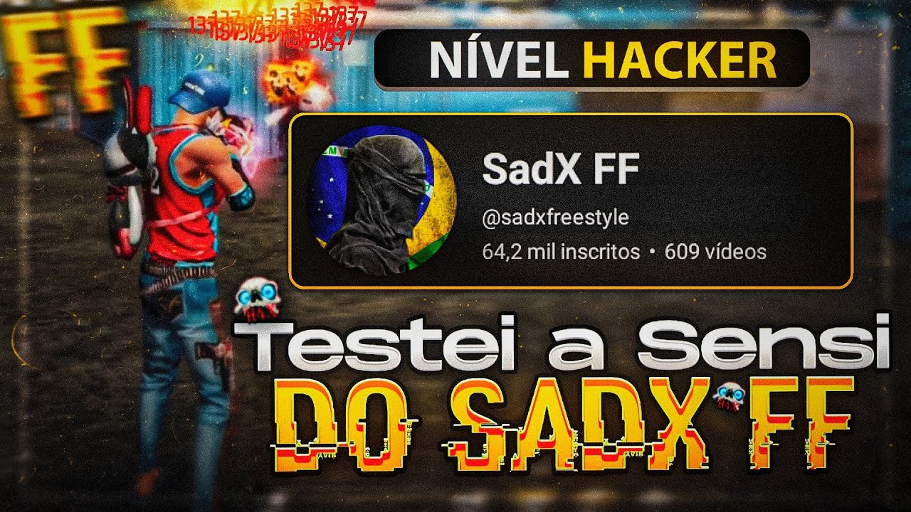 Testei a Sensi Do SADX FF no Meu Motorola 😯🔥 (Hack Disfarçado) - YouTube