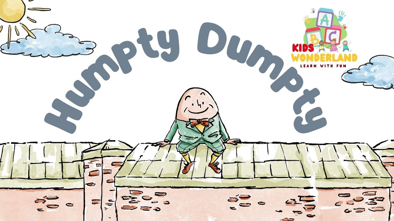 Humpty Dumpty Nursery Rhymes for Children - English Rhymes for children ...