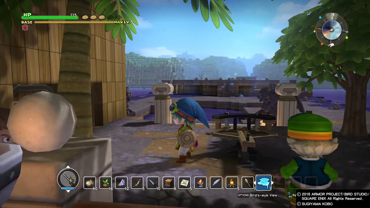 DRAGON QUEST BUILDERS Chapter 2 Rimuldar Build - YouTube