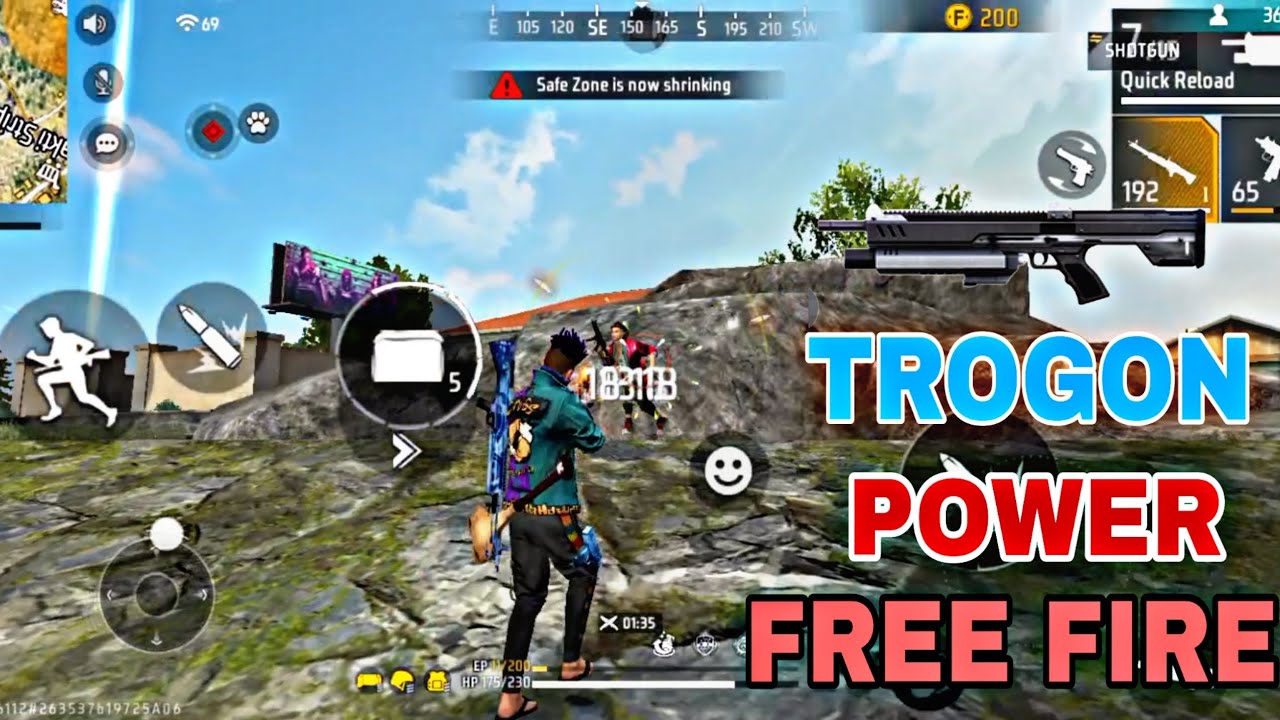 Trogon Power Free Fire || Solo Vs Squad Free Fire - YouTube