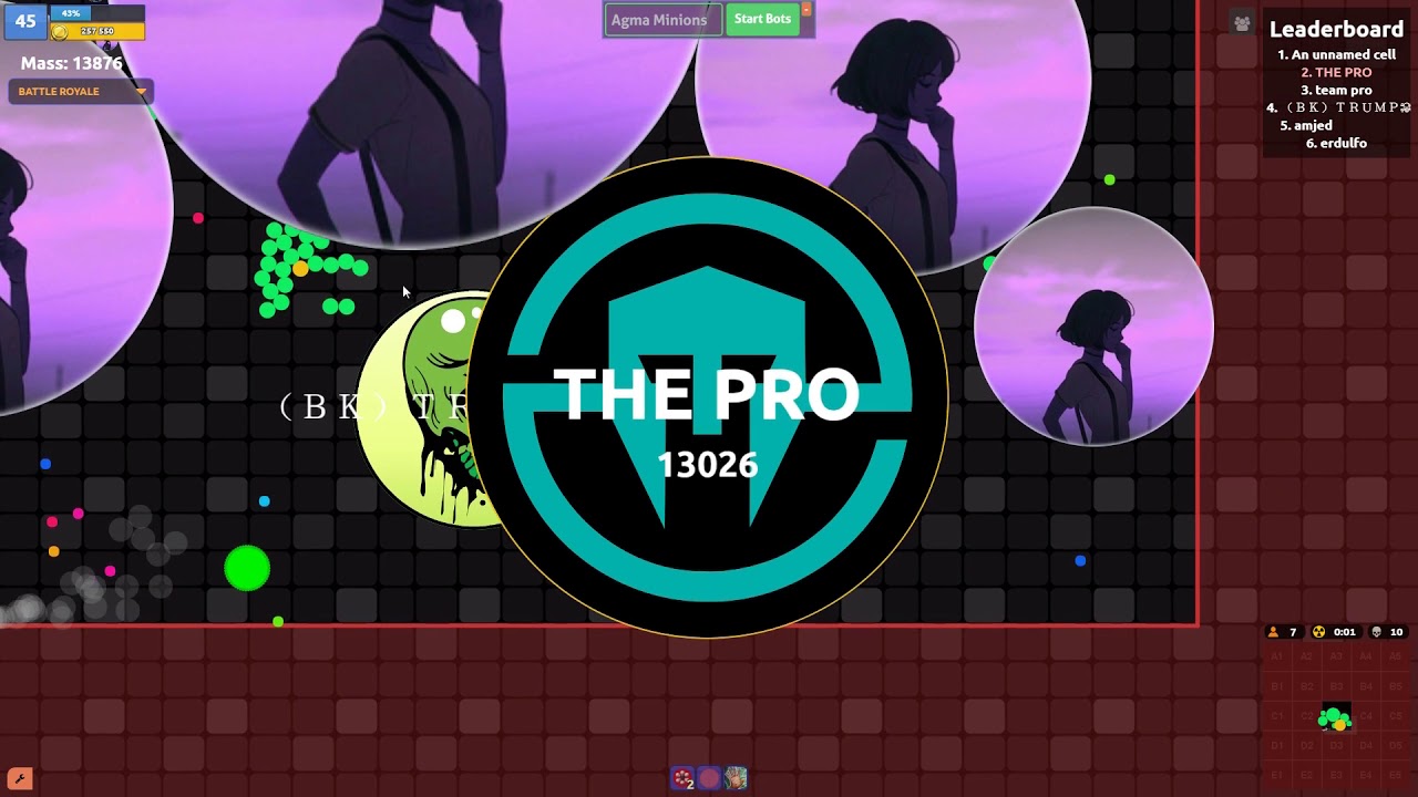 Agma IO How to win in Battle Royale - YouTube