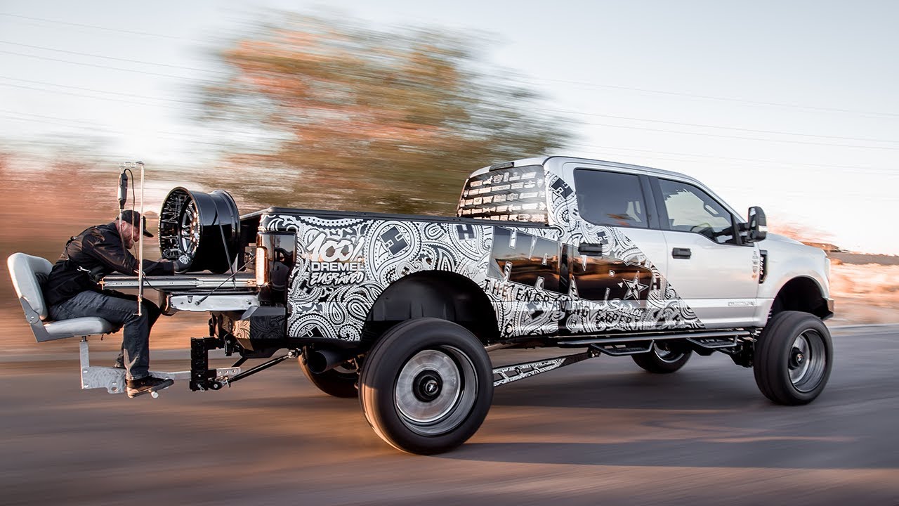 Fully Engraved Truck - YouTube