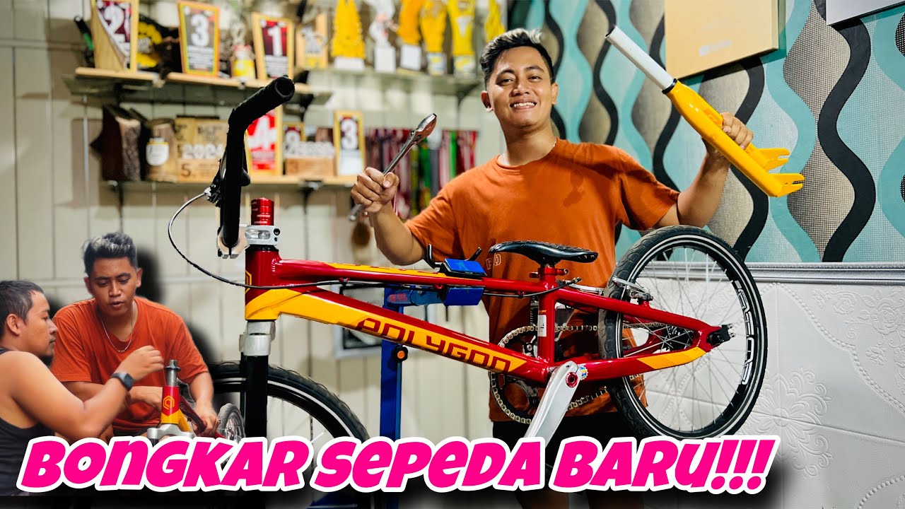 SEPEDA BARU HAYMIN SIAP BALAPAN//Haymin Vlog - YouTube