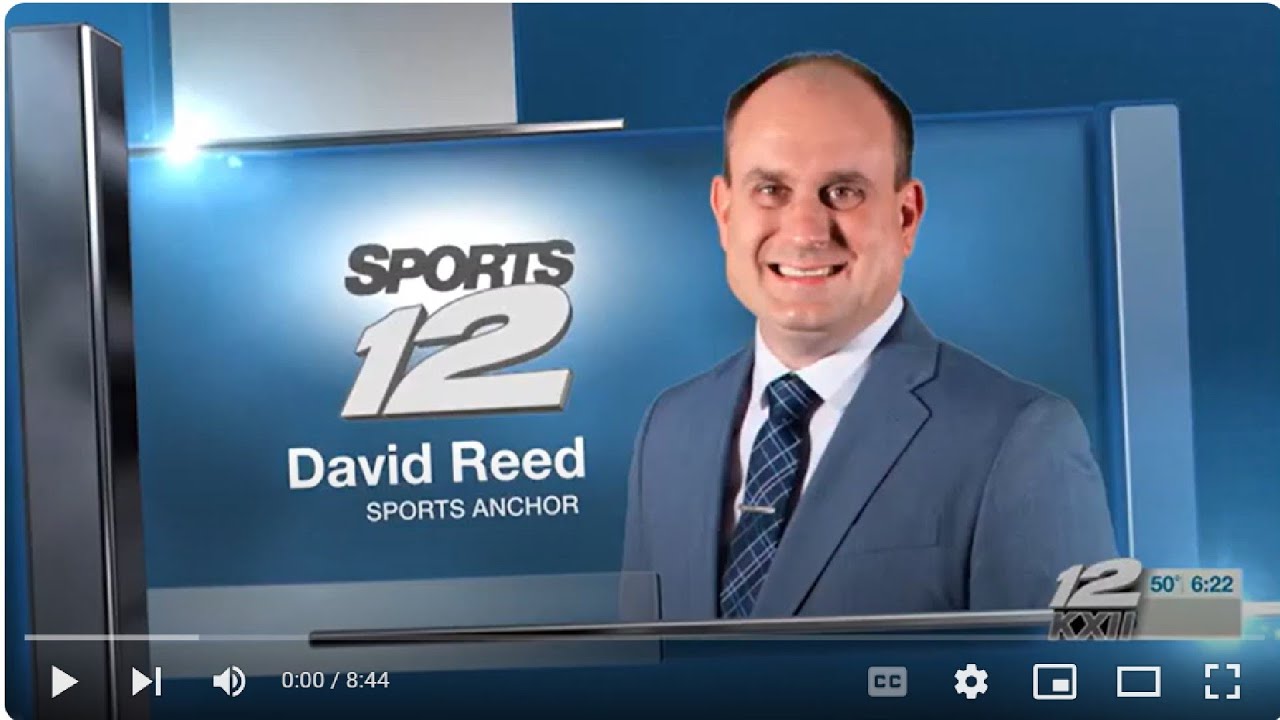KXII Sports Anchor David Reed - YouTube
