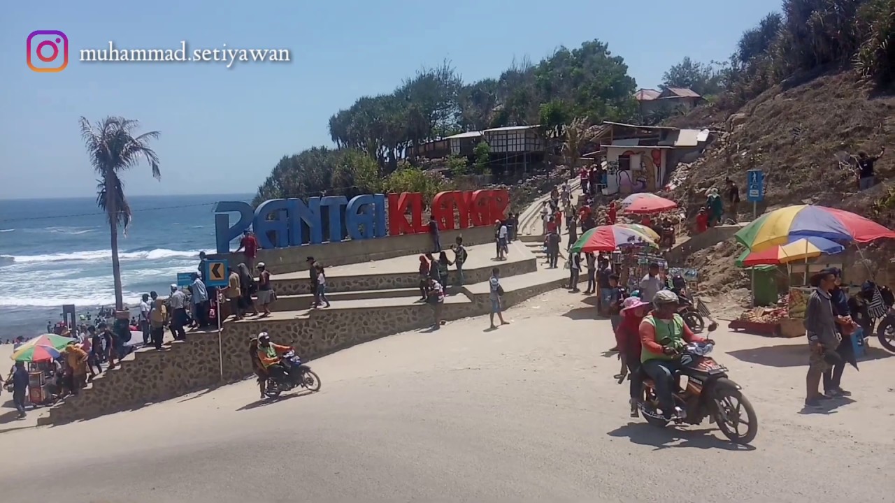 TOUR KE PANTAI KLAYAR - YouTube