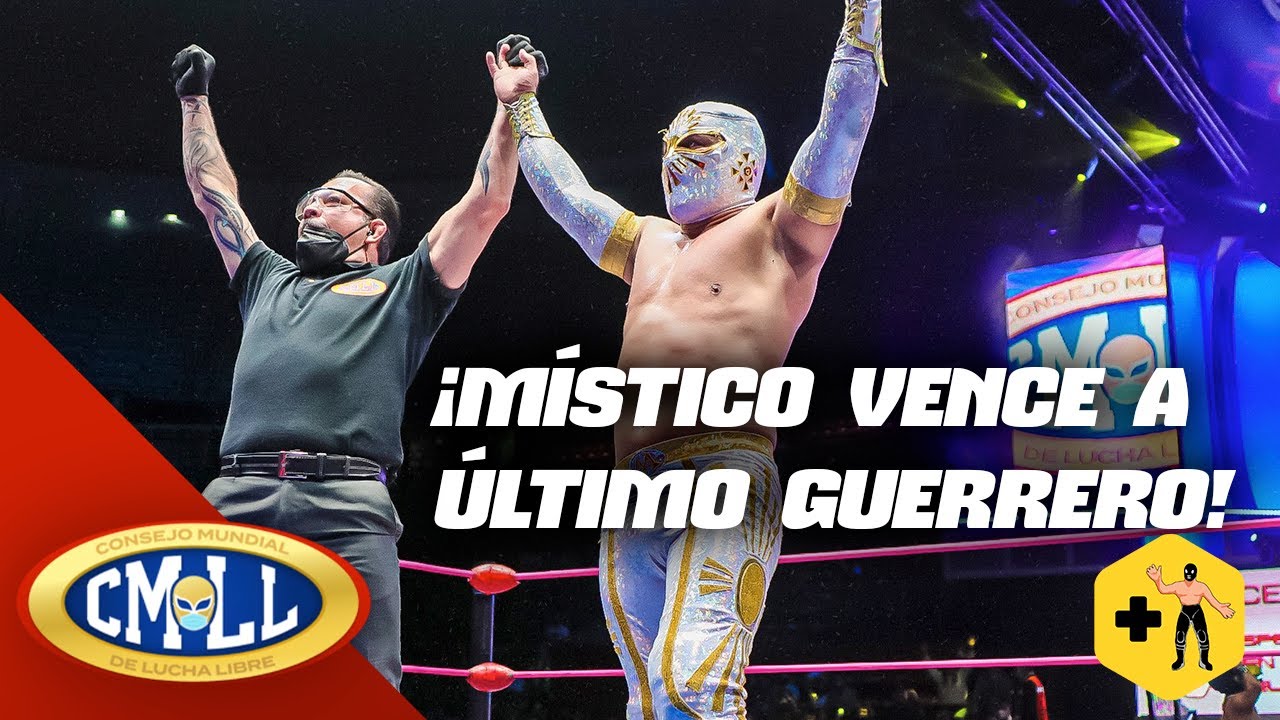 CMLL | Místico vs Último Guerrero en la Arena México - YouTube