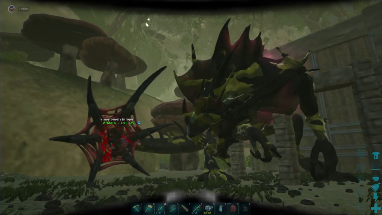 Ark Survival Evolved- Making Baby with a Reaper Queen - YouTube