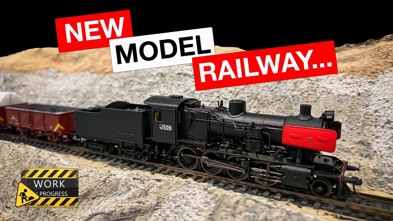 New HO Layout based on the Victorian rail network - YouTube
