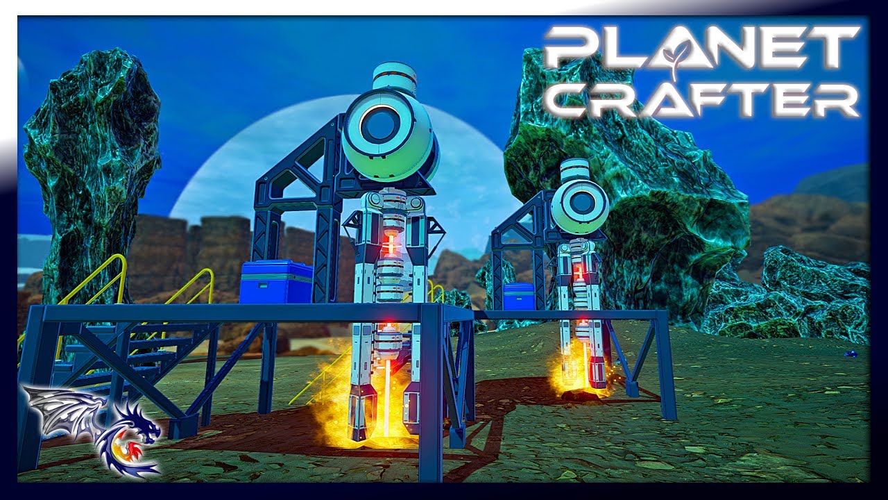 Mining Iridium & Aluminum Using Ore Extractors | Planet Crafter #5 ...