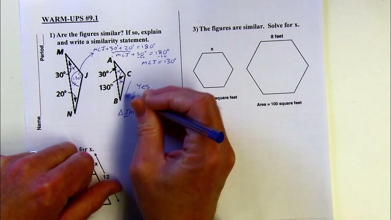 Geometry - Warm-up #9.1 - YouTube