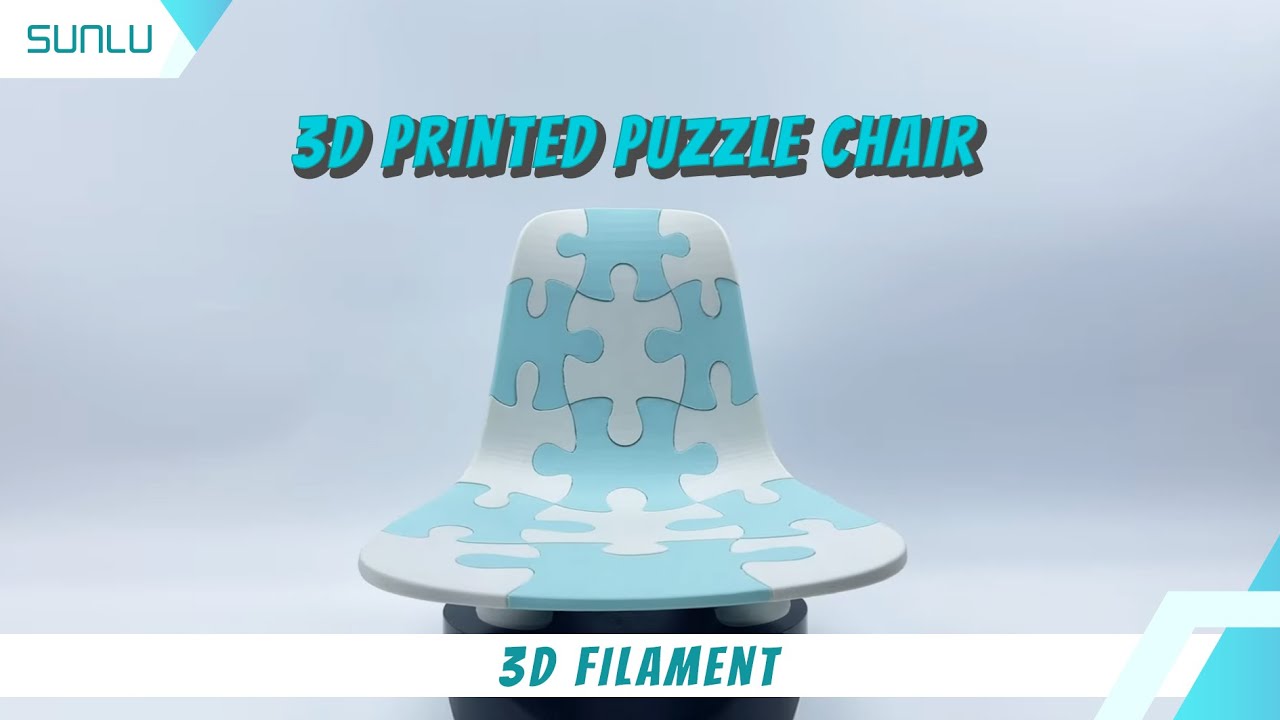 You won't believe what this puzzle chair is made of! - YouTube