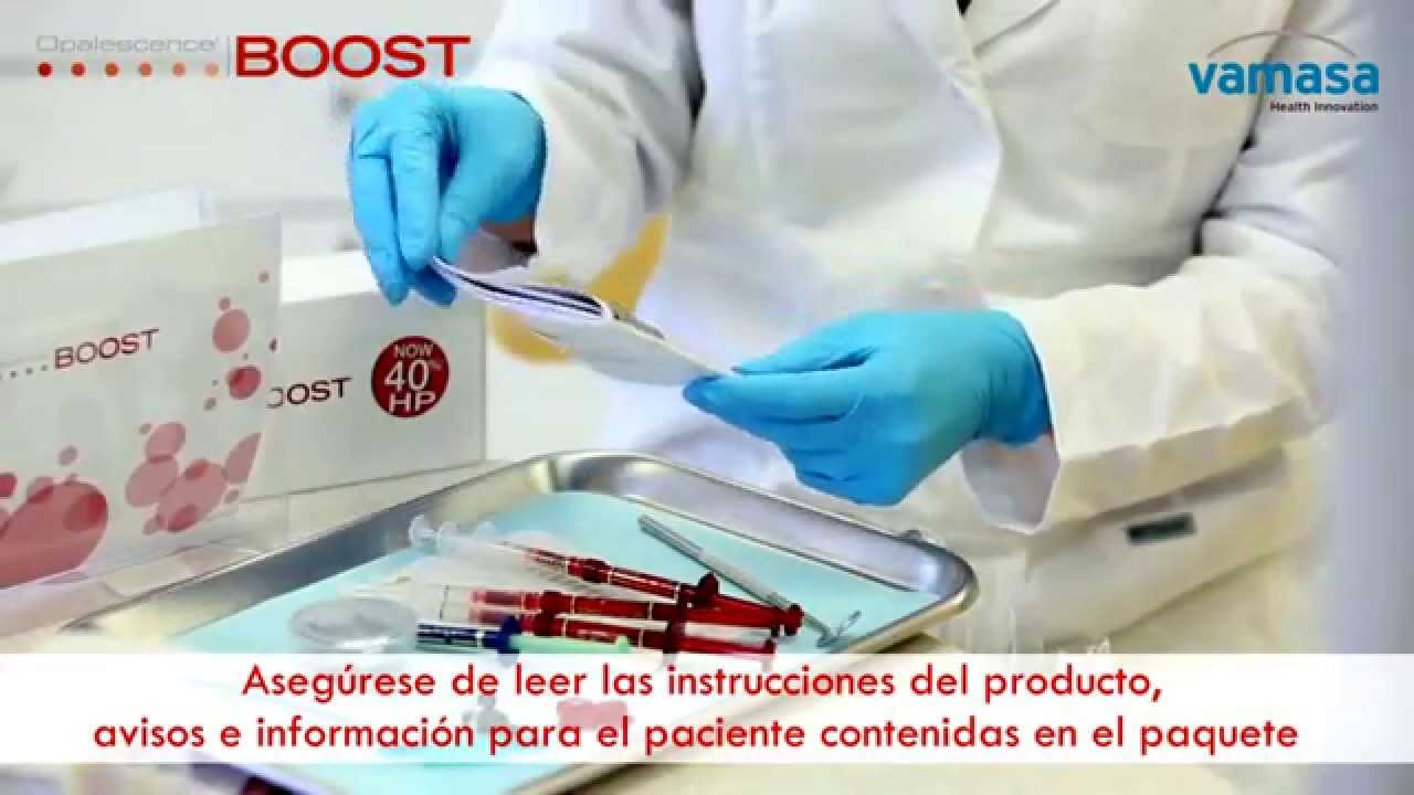 Procedimiento para usar Opalescence Boost- Paso a paso - YouTube