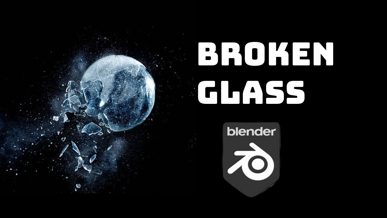 How to make SHATTERING GLASS in Blender 3D! - YouTube