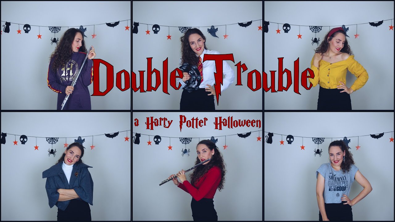 DOUBLE TROUBLE (Harry Potter cover | Halloween music | by Esther & the ...