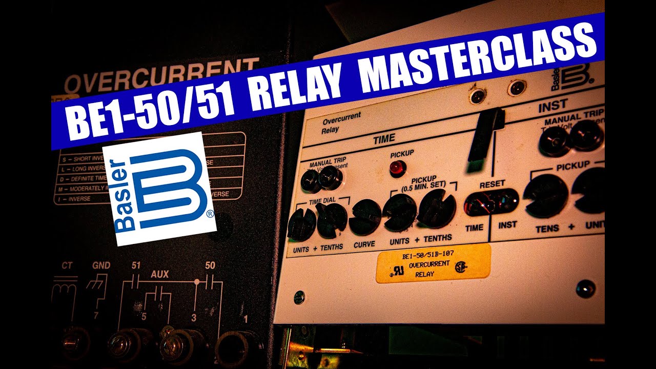 Basler BE1-50/51 - How to Test Relays ep8 - YouTube