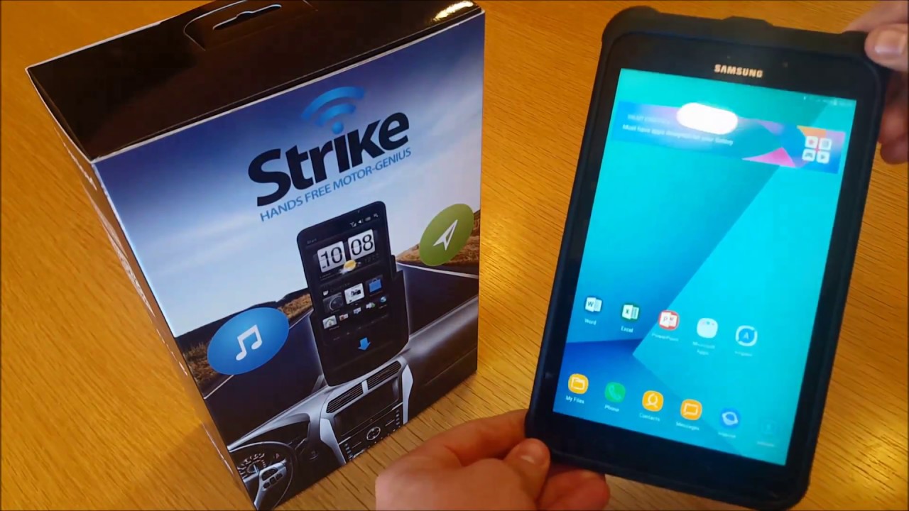 Samsung Galaxy Tab Active2 Vehicle Tablet Holder Unboxing - YouTube