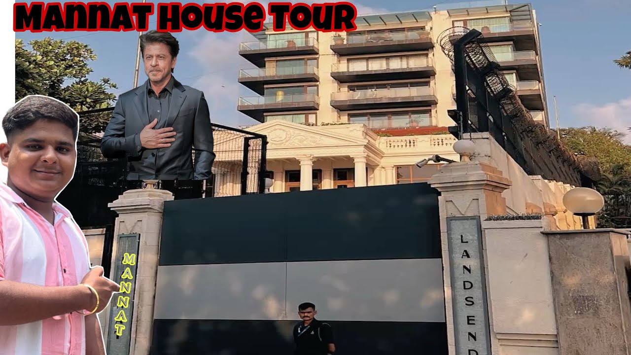 Shahrukh Khan House Mannat - Tour | Mumbai's Most Expensive🤑 ...