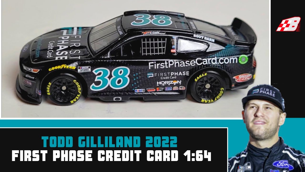**NASCAR DIE-CAST REVIEW** Todd Gilliland 2022 FIRST PHASE CREDIT CARD ...