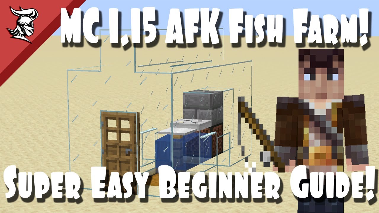 Simple AFK Fish Farm Tutorial for Minecraft 1.15 and Above! SUPER EASY ...