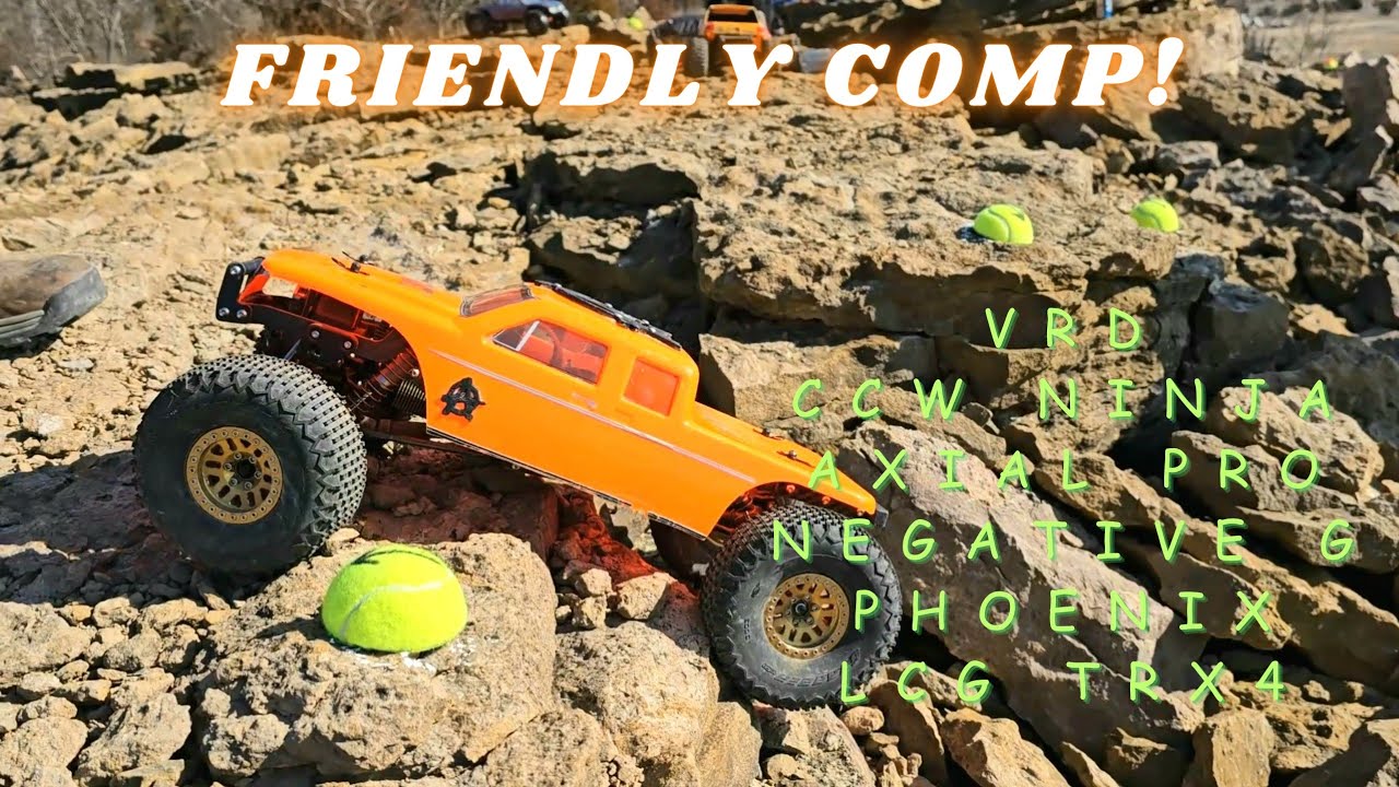 RC CRAWLER COMP! 6 compete in 2 rounds 10 gates in this lcg shootout # ...