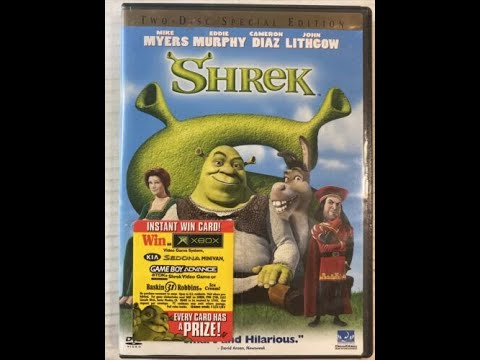 Opening to Shrek 2001 DVD (Disc 2, DTS) - YouTube