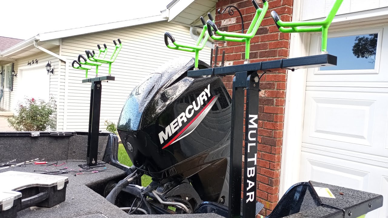 Boat Project Part #3 Multbars Installed - YouTube