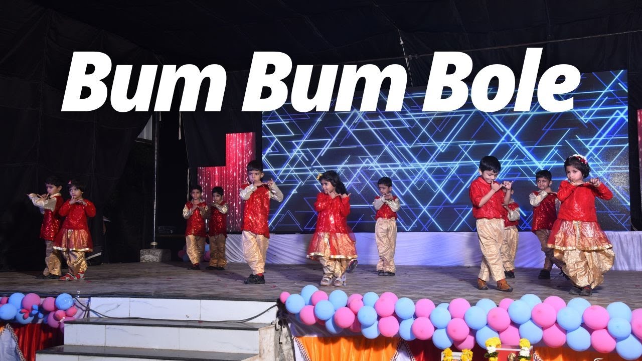 Bum Bum Bole | Genius Kids A Pre School - YouTube