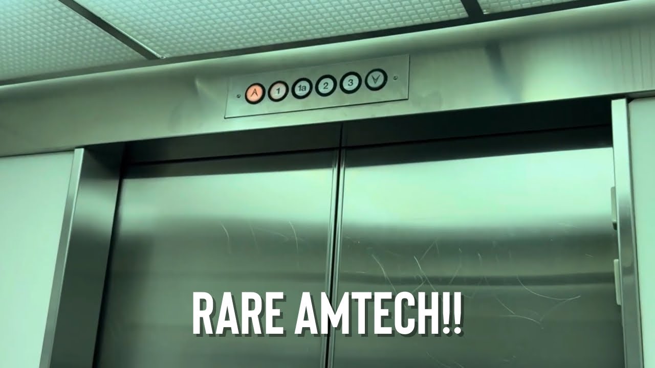RARE!! Amtech Hydraulic Elevator B at Powell’s Books Portland, OR - YouTube