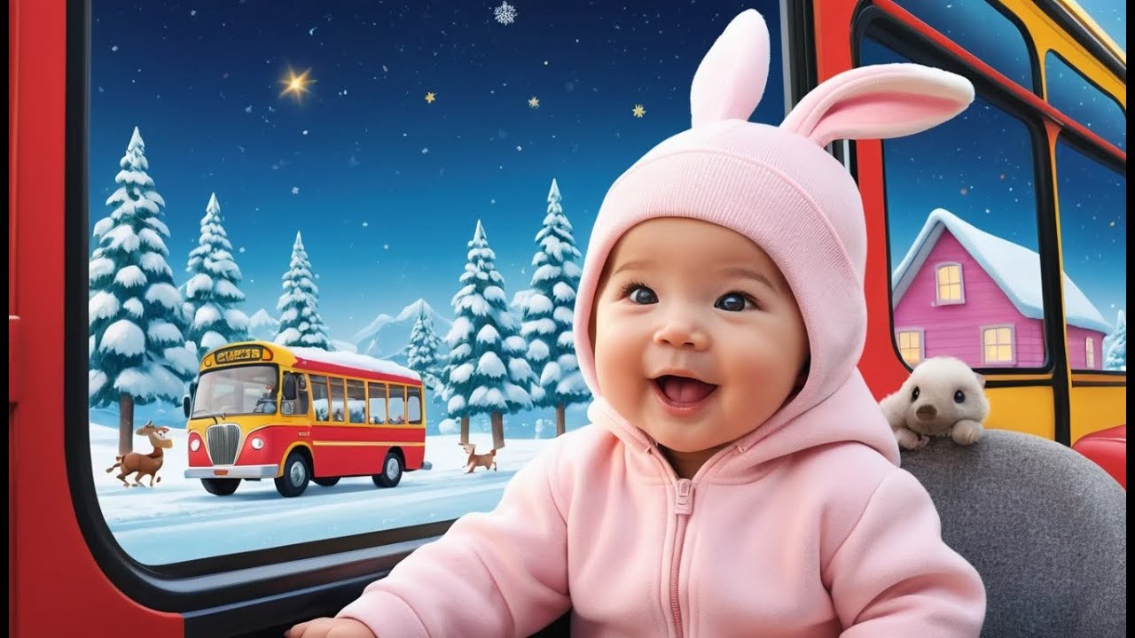 Animal Bus New Year Ride | New Year Adventure Learning Song for ...