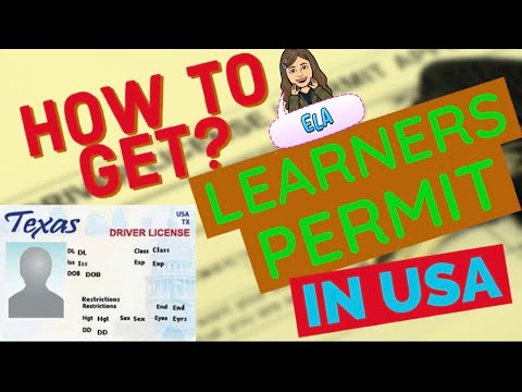 How to get? | Learners permit in USA | Student learners permit|#driving ...