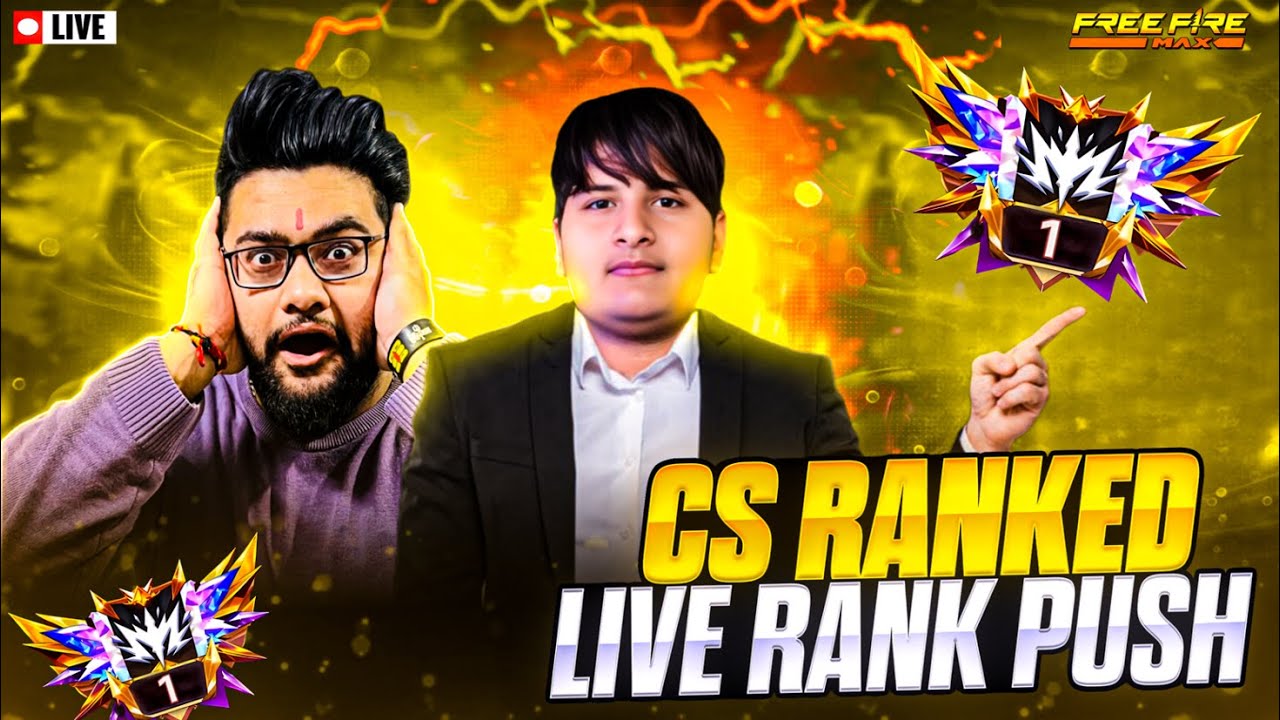 NEW SESSION CS RANK PUSH😎AGAINST HACKERS 🤬 ‪@Gautamlive01‬#freefire # ...