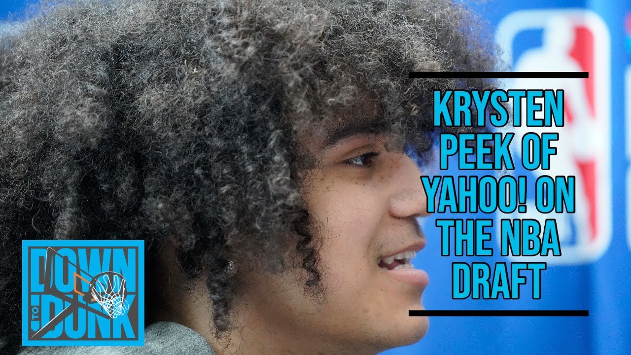 Krysten Peek of Yahoo! on the NBA Draft - YouTube