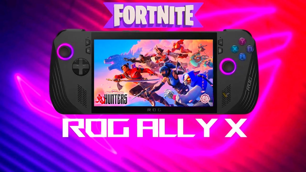 Fortnite On Asus Rog Ally X : 120+Fps Smooth Gameplay , Settings End Of ...