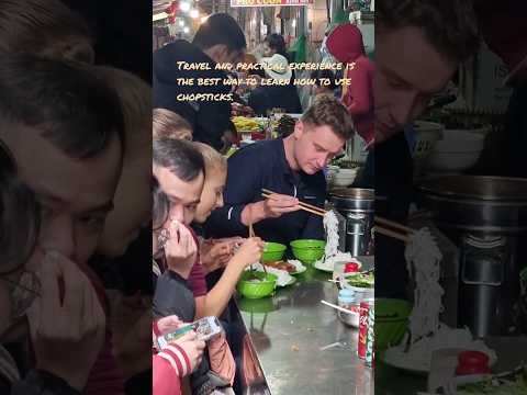 Foreign masters use chopsticks. #shorts #chopsticks - YouTube