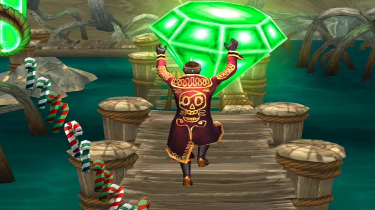 Temple Run 2 JEAN BENITEZ SKELETON - PIRATE COVE MAP - ENDLESS RUNNER ...