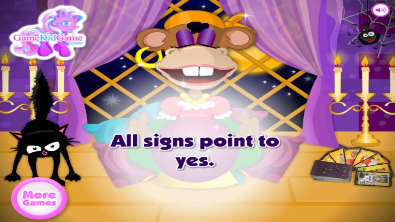 Fortune Teller Monkey - Best Game for Little Kids - YouTube
