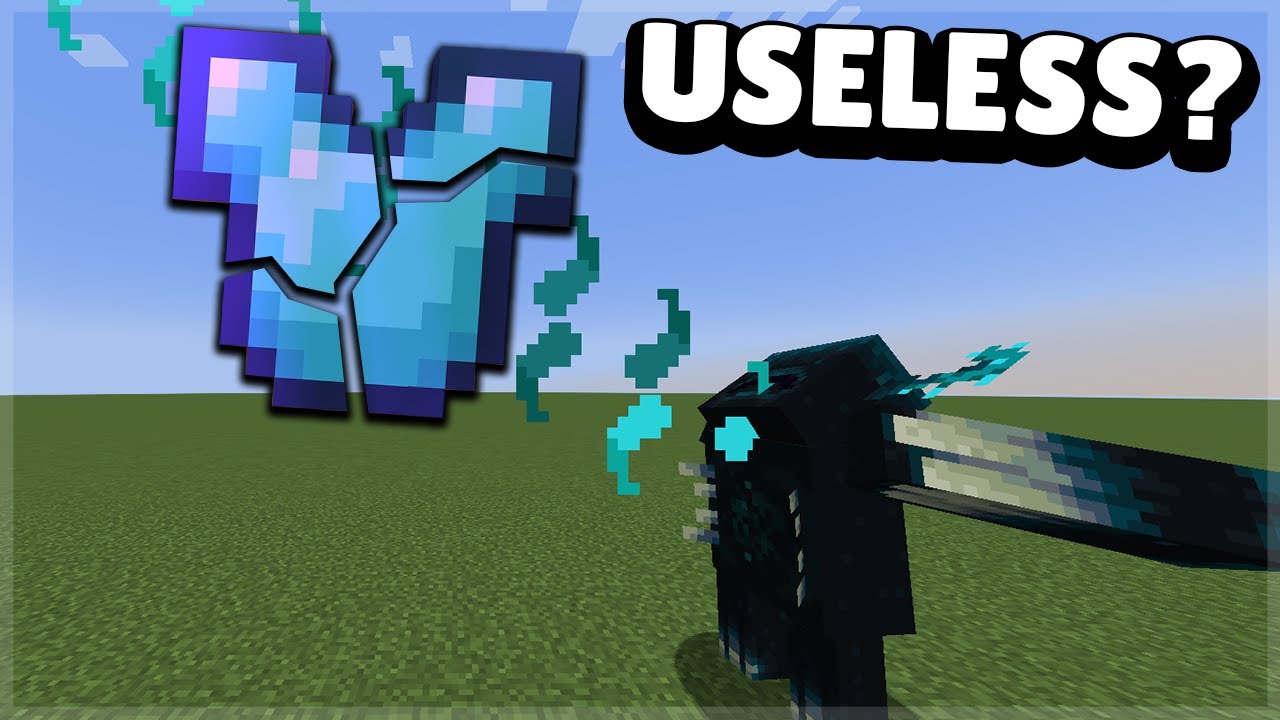 Minecraft BUFFED The Wardens Sonic Boom Attack Making Enchanted Armor Useless? - YouTube