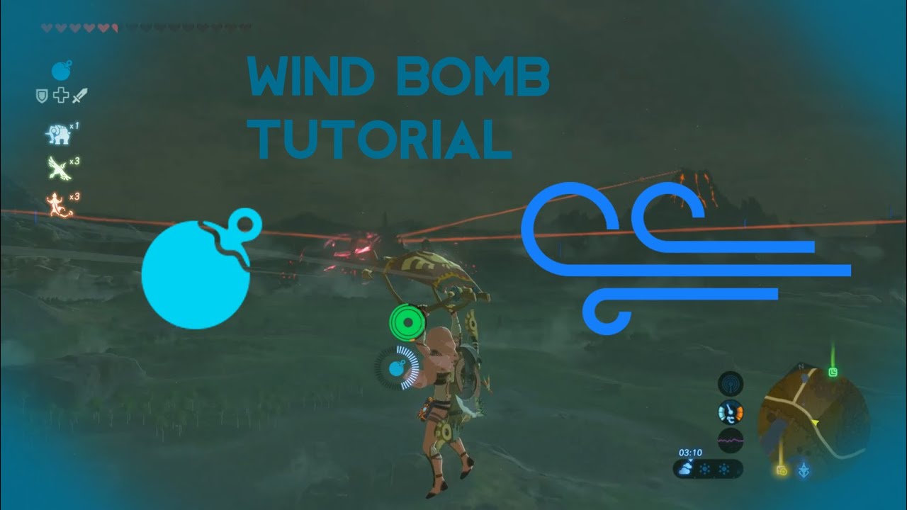 BotW Wind Bomb Tutorial Deutsch | Wind Bomb Glitch lernen - YouTube