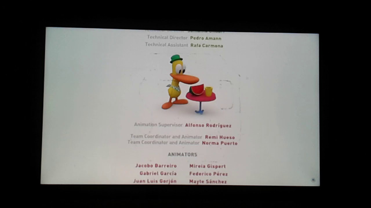 Pocoyo Ending Credits - YouTube